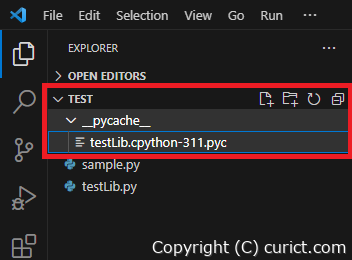 Visual Studio Code - Hide __pycache__
